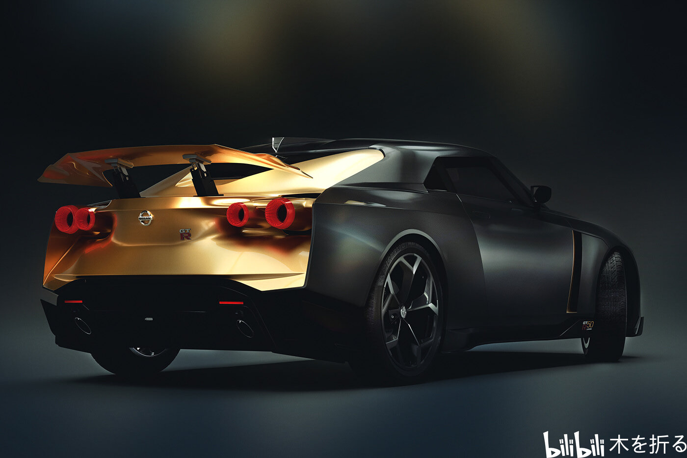日产 GTR R50全 CGI 超跑 - 哔哩哔哩