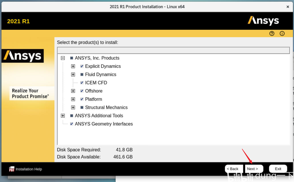 Linux (CentOS 7) 下安装Ansys 2021 R1 教程 - 哔哩哔哩