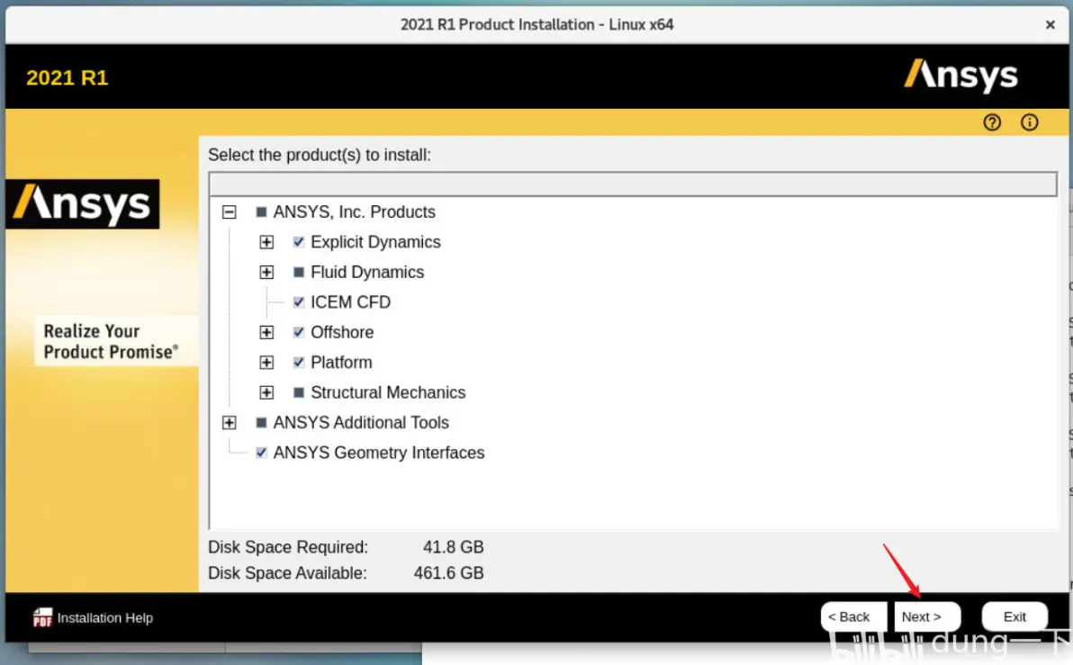 Linux (CentOS 7) 下安装Ansys 2021 R1 教程 - 哔哩哔哩