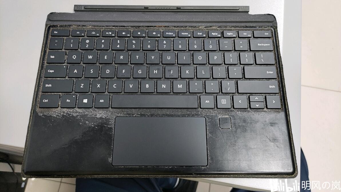 surface键盘翻皮破皮修复记事 2.0 - 哔哩哔哩