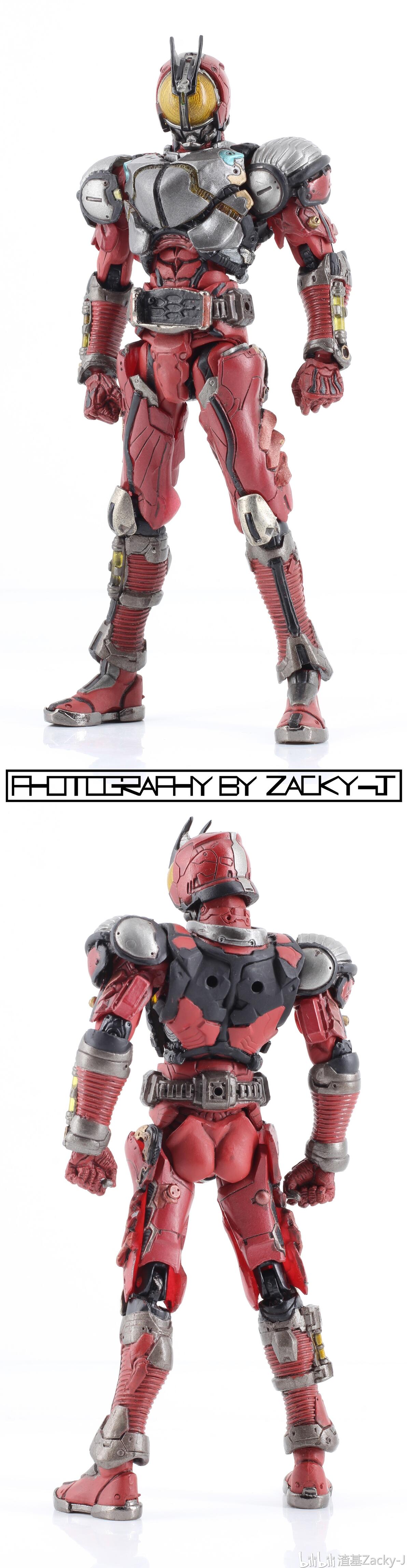 『旧物新评』SIC VOL.29 假面骑士555/Faiz 爆裂形态/Blaster Form 人车套 - 哔哩哔哩