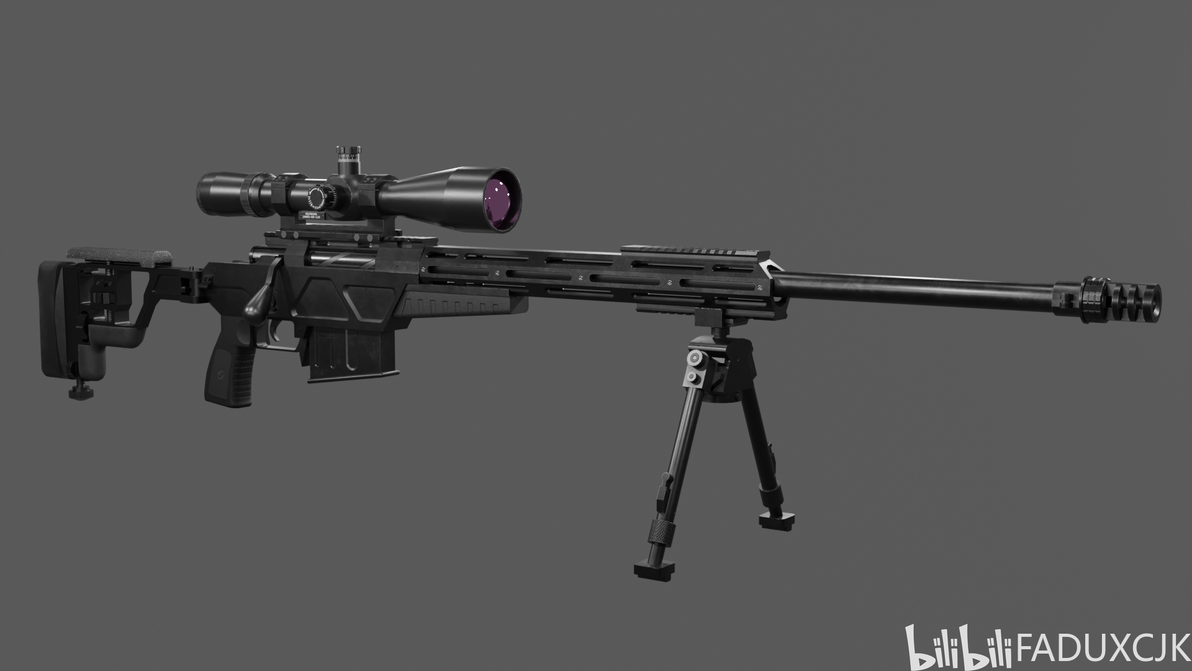 国产QBU202型8.6mm高精度狙击步枪 - 哔哩哔哩