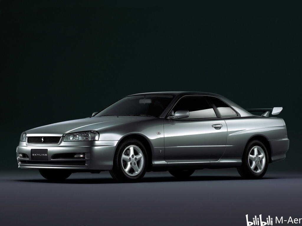 中古车型系列63——日产Skyline R34 - 哔哩哔哩