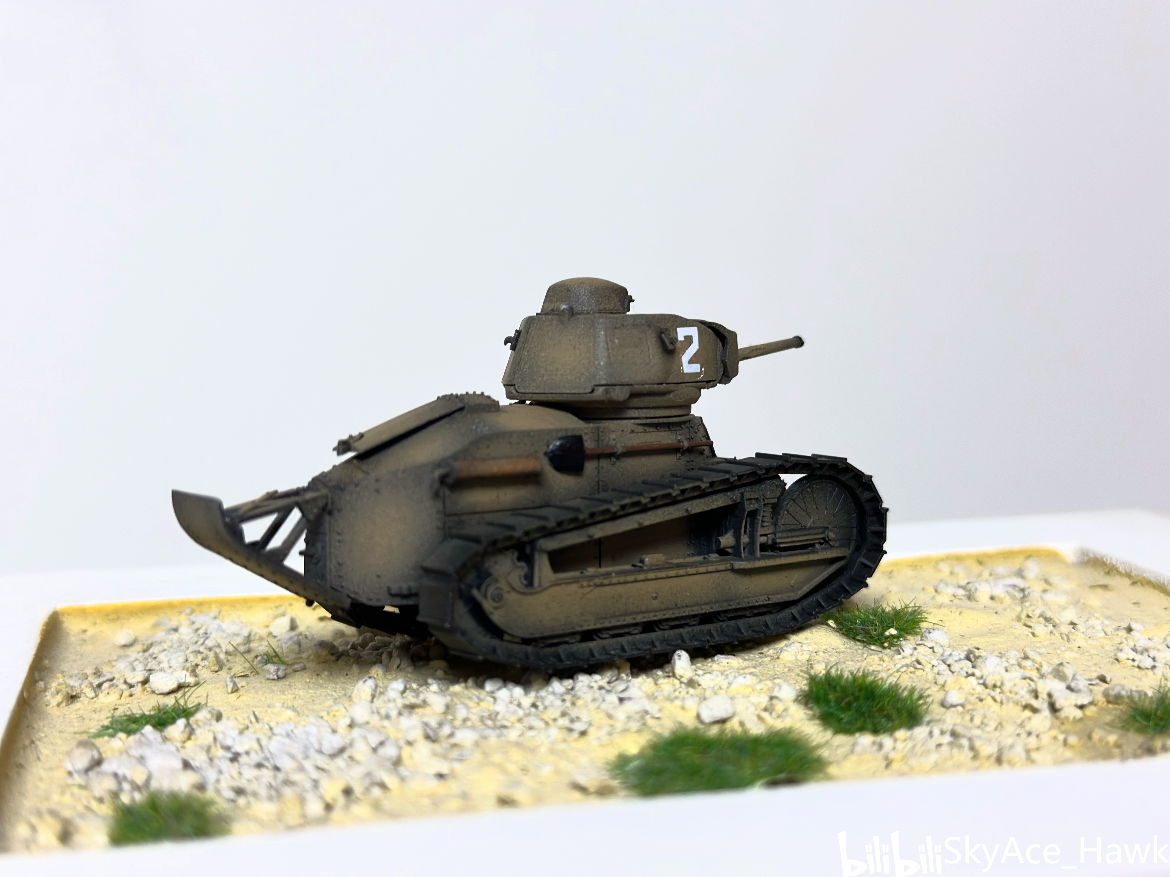 《不存在的历史——架空系列》——法国FT-17 Renforcé“曙光”轻型坦克 - 哔哩哔哩