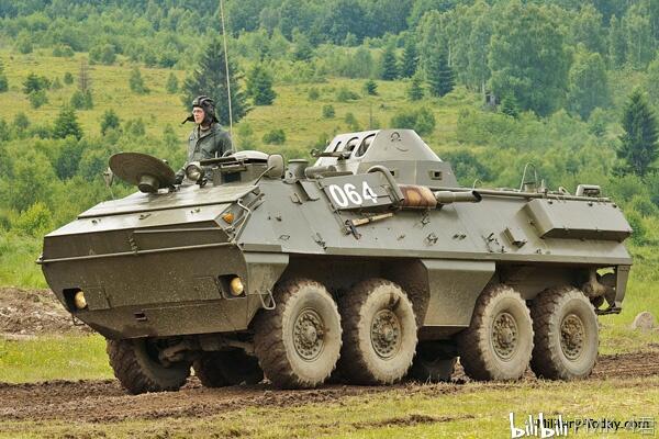 俄罗斯BTR-87 8×8轮式装甲运兵车(APC) - 哔哩哔哩