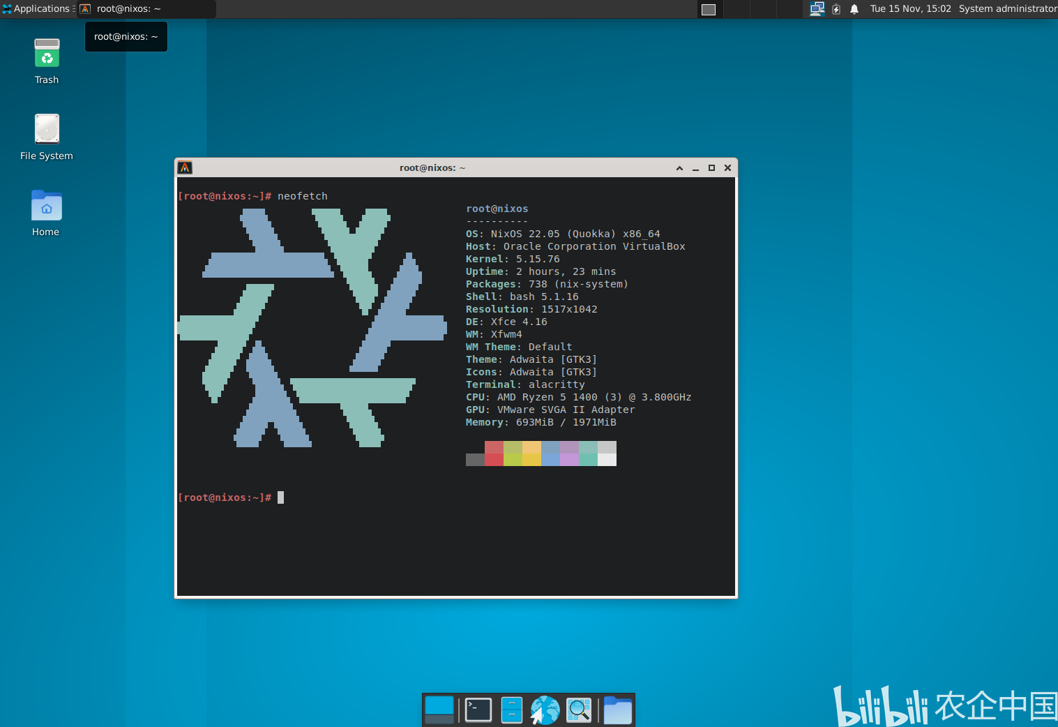 从⑨开始的NixOS[安装篇] - 哔哩哔哩