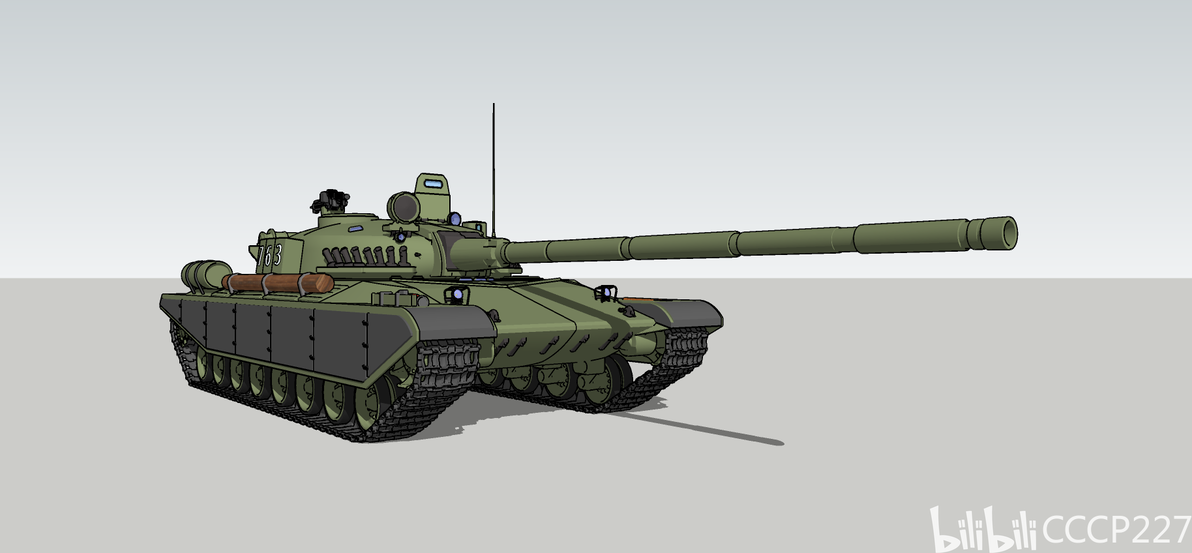 213号坦克工坊：T-82系列重型坦克 - 哔哩哔哩