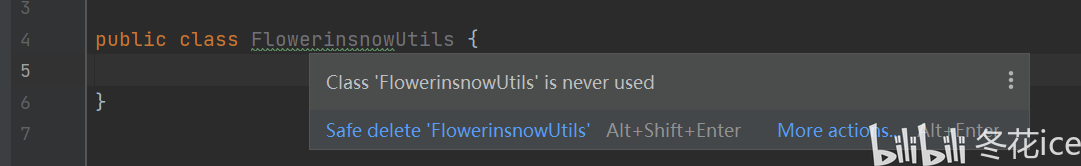 IntelliJ idea的抑制警告(SuppressWarnings)的使用方法 - 哔哩哔哩