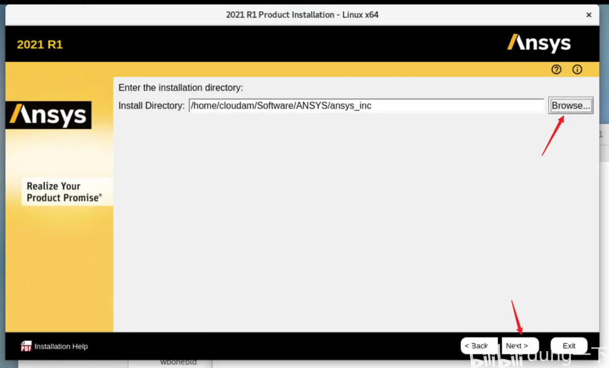 Linux (CentOS 7) 下安装Ansys 2021 R1 教程 - 哔哩哔哩