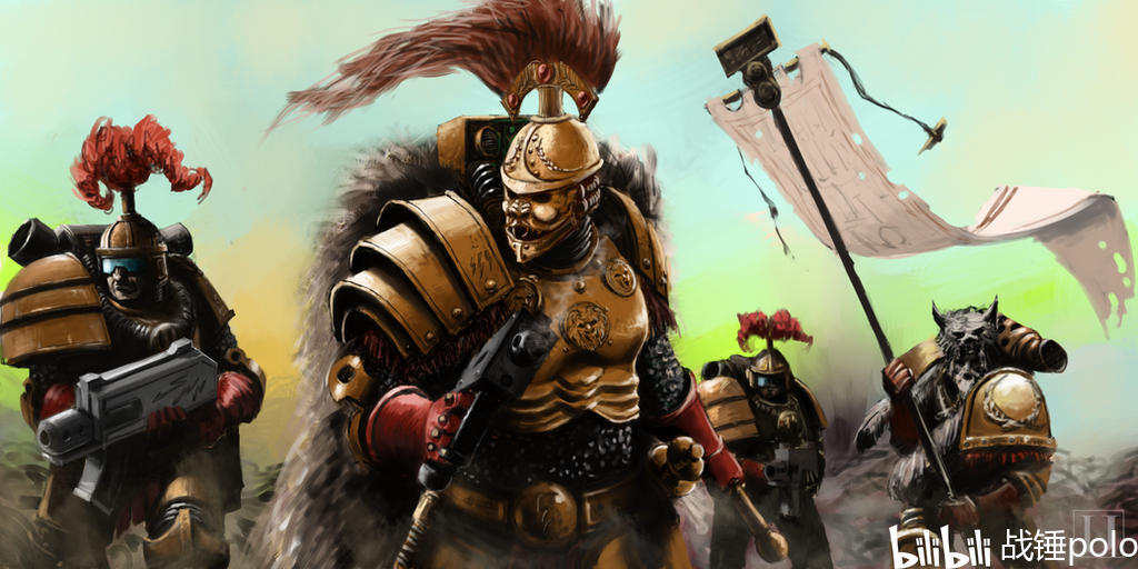 战锤40K人物---雷霆战士（一） - 哔哩哔哩