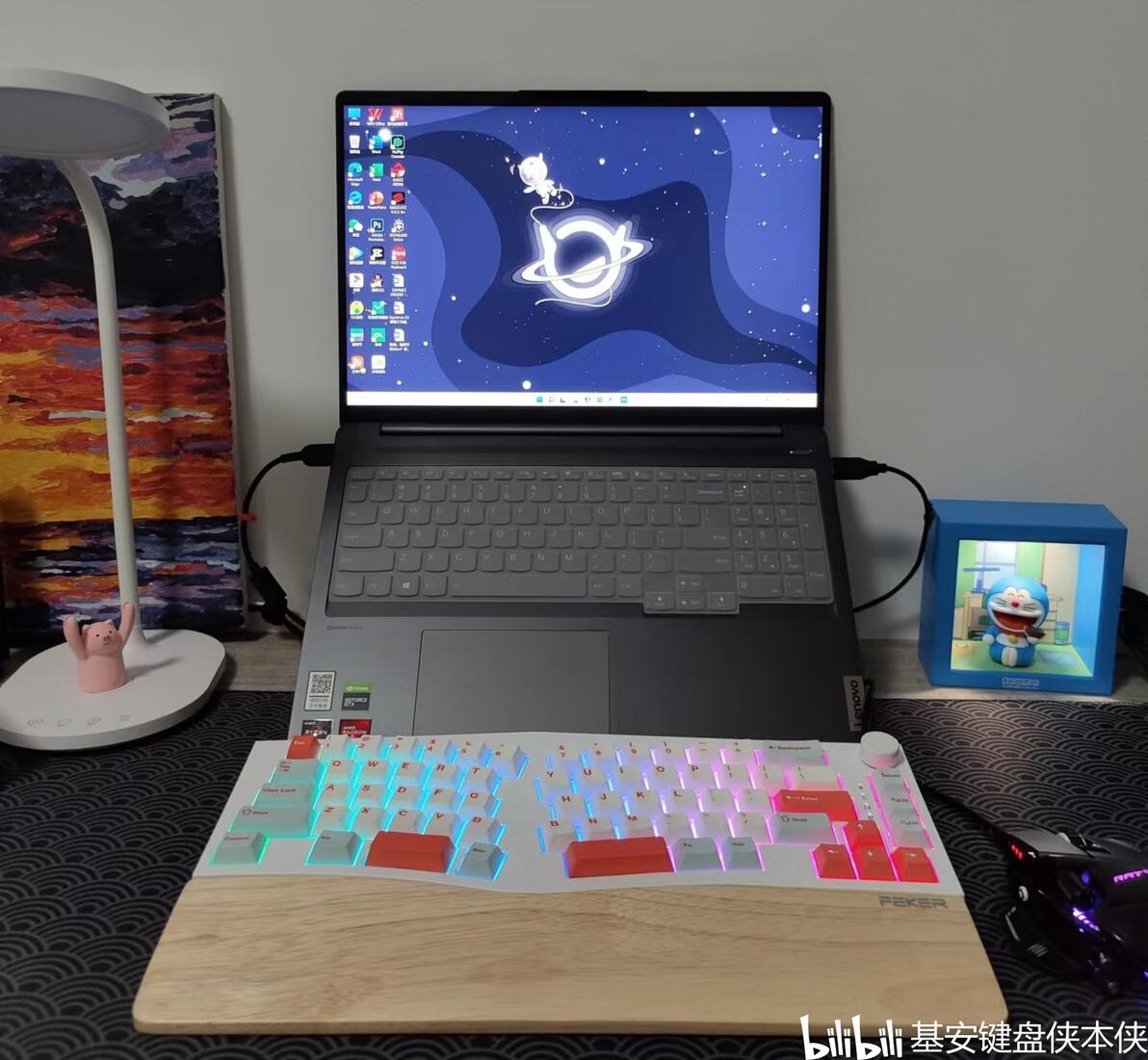 最美、最细节的Alice？配置拉满的Alice？ FEKER Alice80测评 - 哔哩哔哩