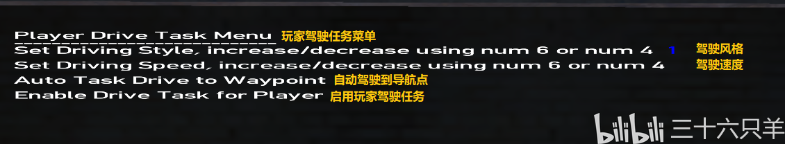 [GTA4 SNT修改器翻译]-选项(Options)篇 - 哔哩哔哩