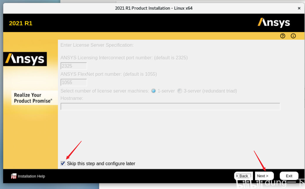 Linux (CentOS 7) 下安装Ansys 2021 R1 教程 - 哔哩哔哩