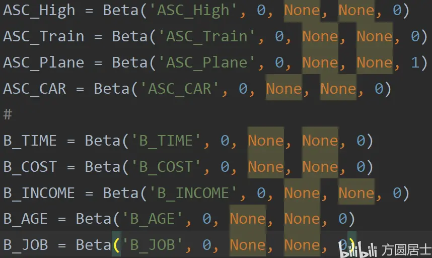 【学习经验】离散选择logit模型参数标定Python包——Biogeme初步经验交流 - 哔哩哔哩