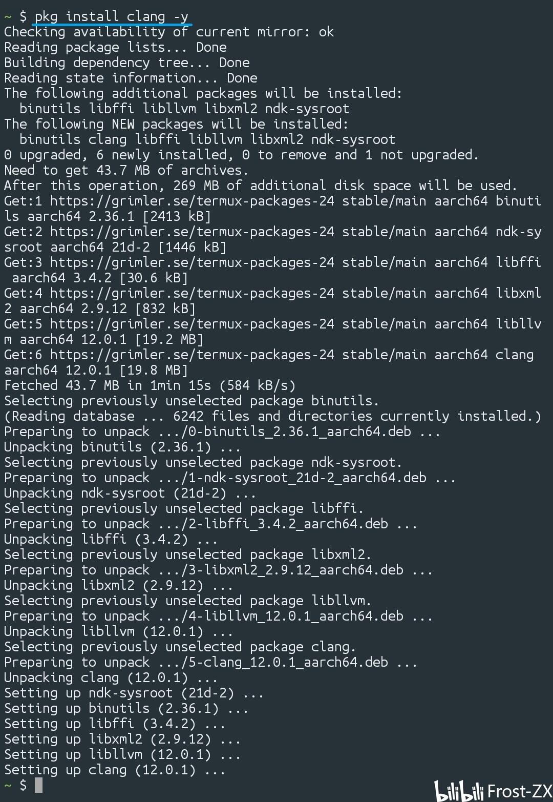 「教程」在 Android 系统使用 Termux 安装 JDK 并运行 Minecraft 服务端 - 哔哩哔哩