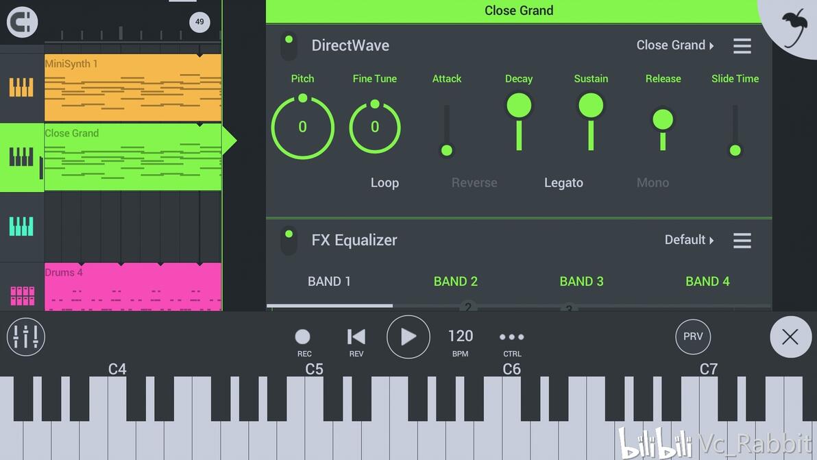FLM最快教程——directwave及一些效果器的使用 - 哔哩哔哩