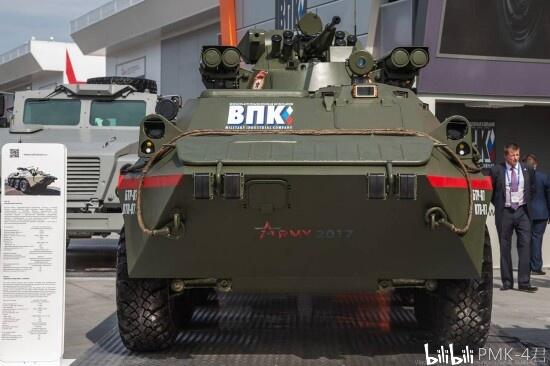 俄罗斯BTR-87 8×8轮式装甲运兵车(APC) - 哔哩哔哩