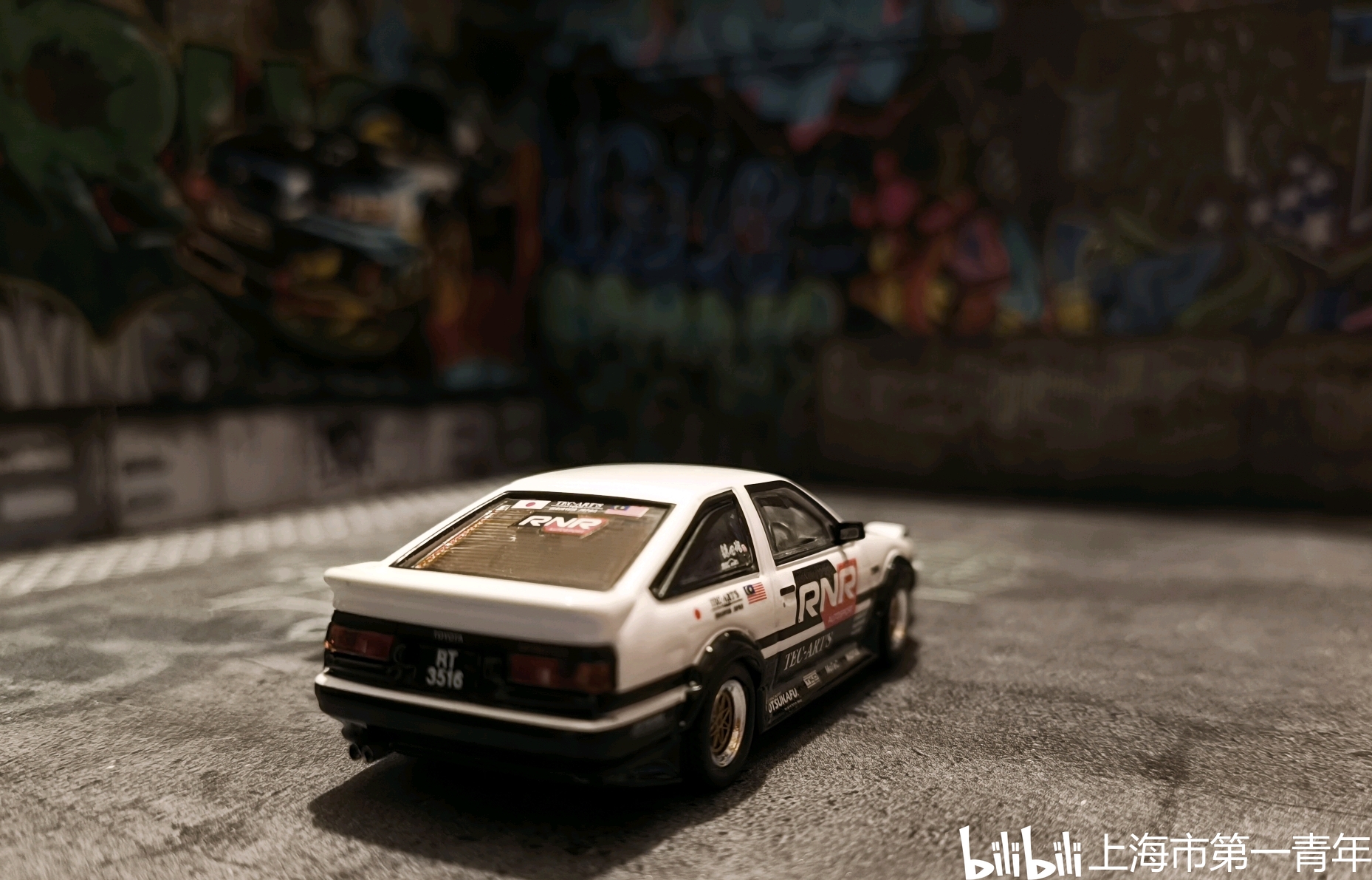 【inno】1:64 Toyota SPRINTER TRUENO AE86马来西亚 - 哔哩哔哩
