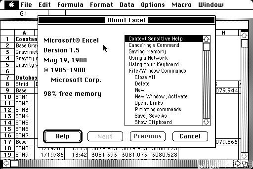 将近40岁！微软Office发展回顾（1980-1989篇） - 哔哩哔哩