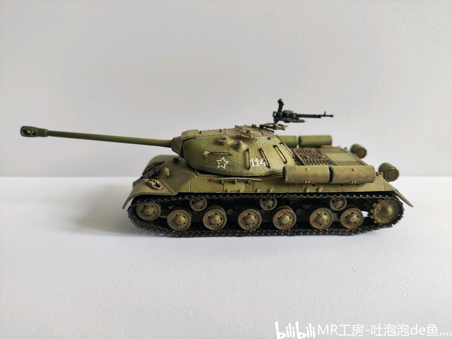 is3重型坦克模型（小号手1:72） - 哔哩哔哩