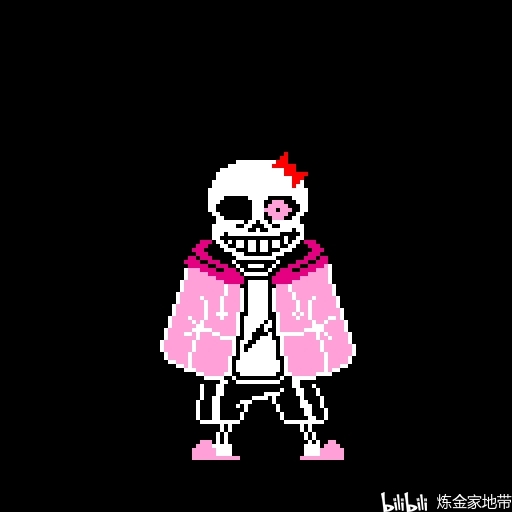 pinktale！sans贴图与部分设定 - 哔哩哔哩