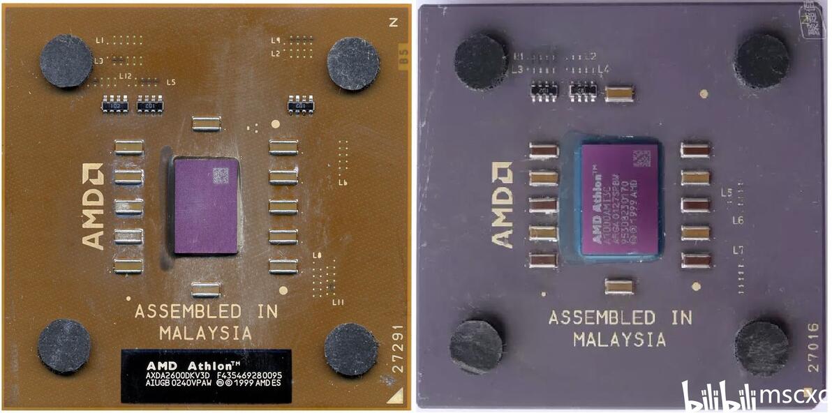 趣聊AMD K7架构处理器（一）天地篇：迭代进化 - 哔哩哔哩