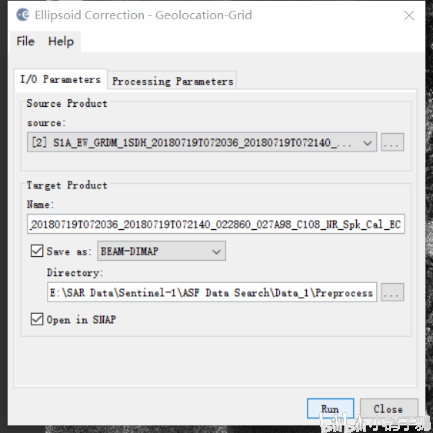 Sentinel-1数据预处理 - 哔哩哔哩