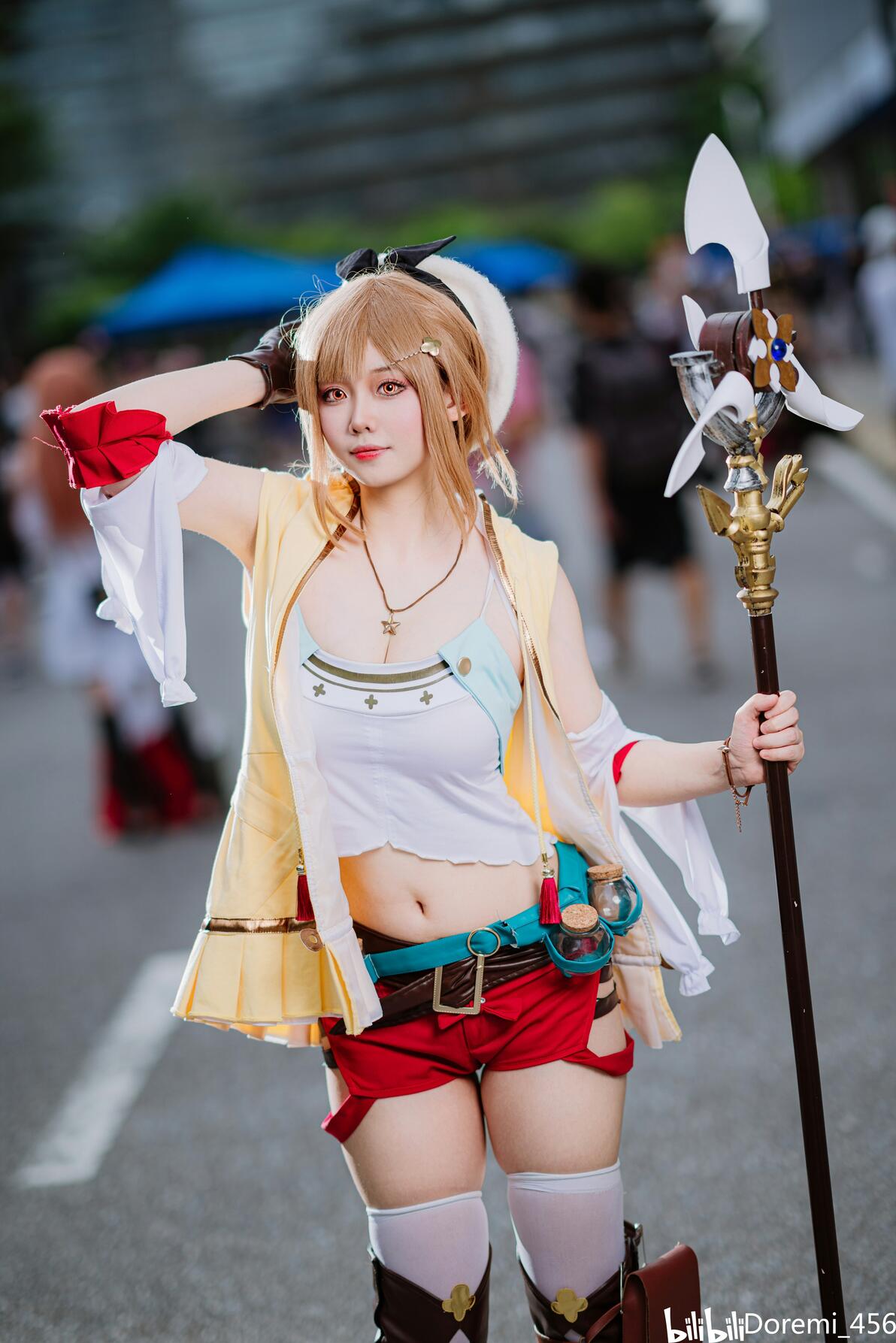 【cpgz05】莱莎的炼金工坊cos—场照 - 哔哩哔哩