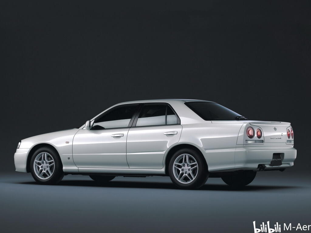 中古车型系列63——日产Skyline R34 - 哔哩哔哩