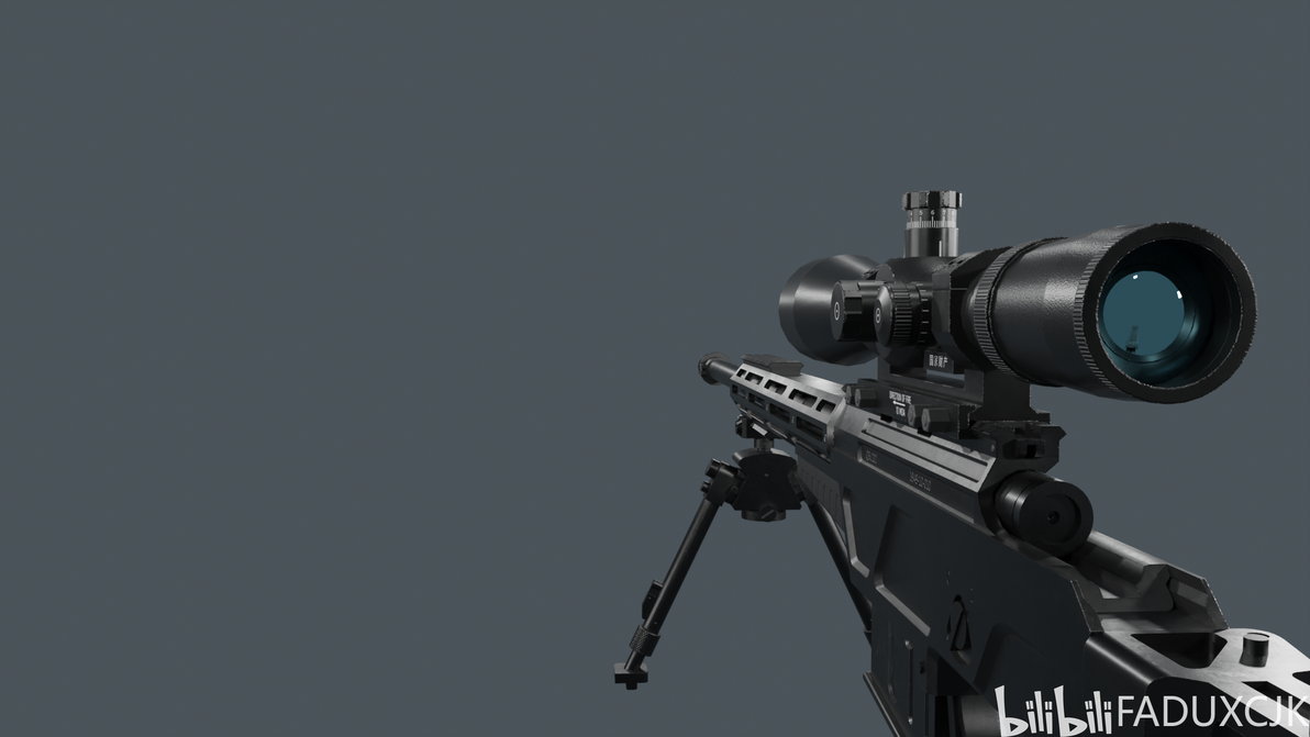 国产QBU202型8.6mm高精度狙击步枪 - 哔哩哔哩