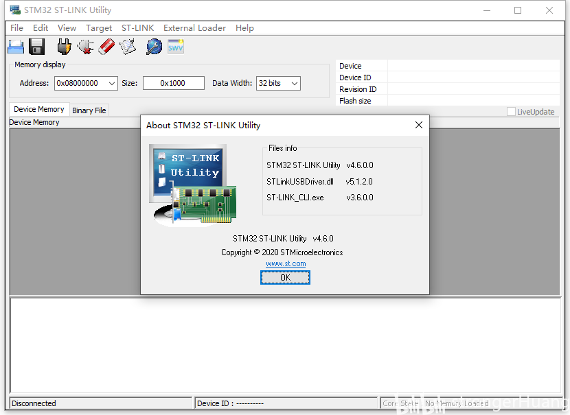 STM32下载编程工具 | ST-LINK Utility介绍、下载、安装和使用教程 - 哔哩哔哩