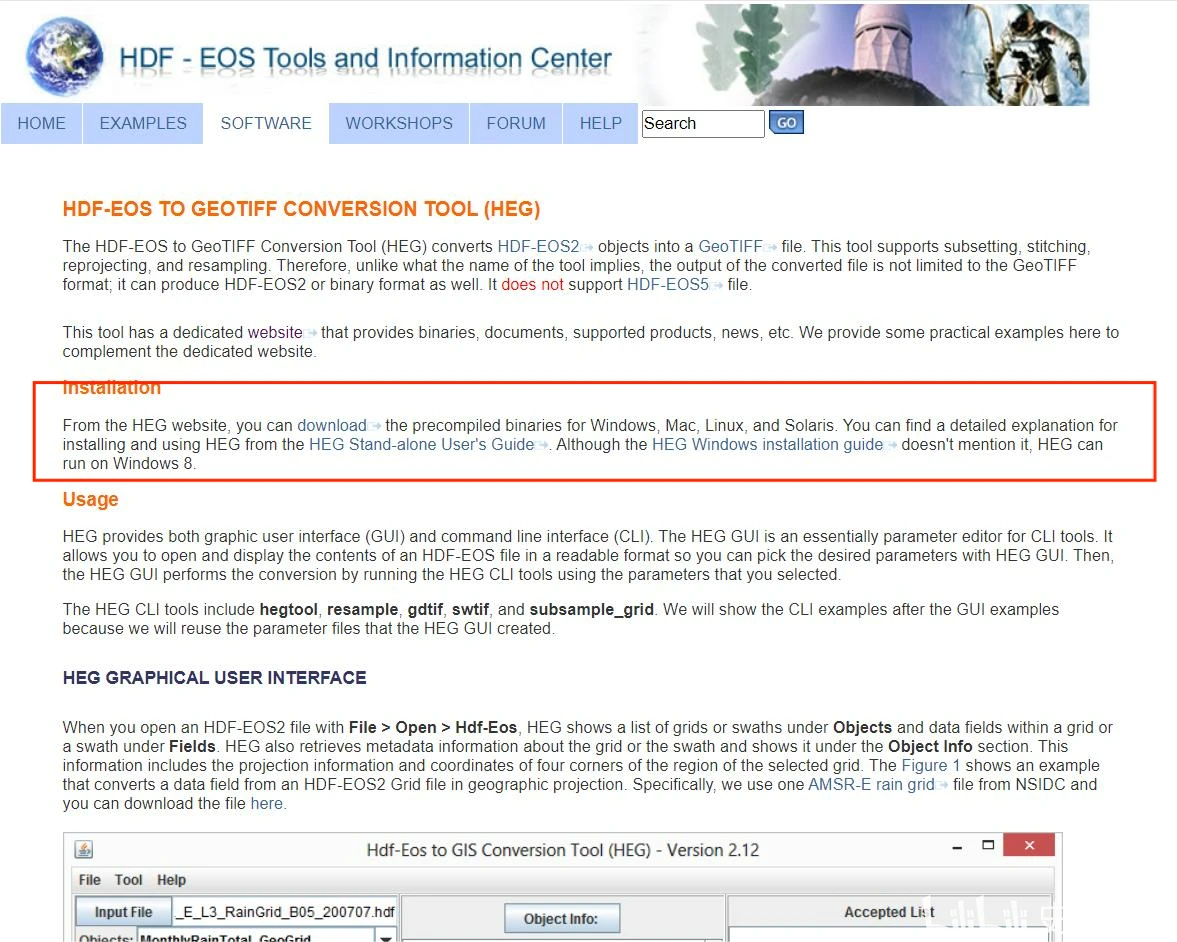 如何批量处理MODIS数据？教你使用HEG工具！ - 哔哩哔哩