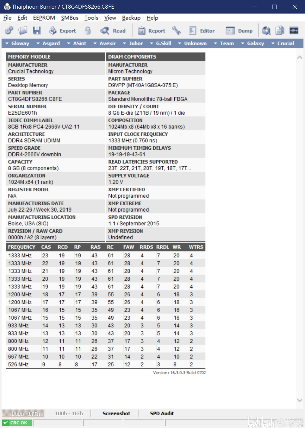 超频5100MHz！美光C9BJZ英睿达铂胜新白马甲内存平价神条简析与分享（Intel&AMD平台） - 哔哩哔哩