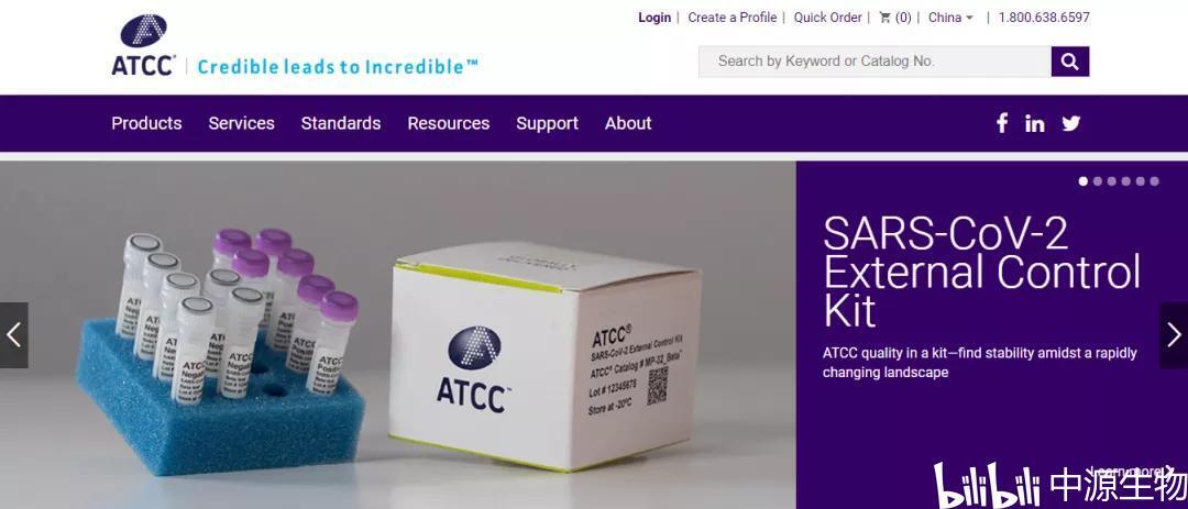 ATCC产品说明书及COA下载方法 - 哔哩哔哩