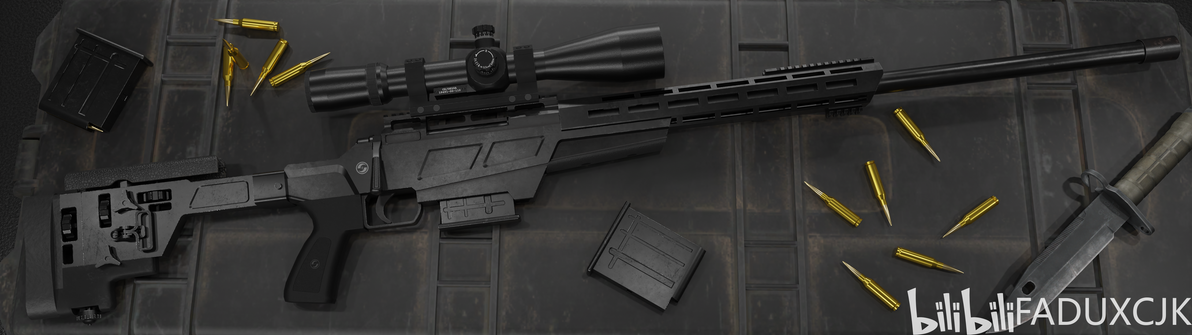 国产QBU203（CS/LR35）型7.62毫米高精度狙击步枪 - 哔哩哔哩