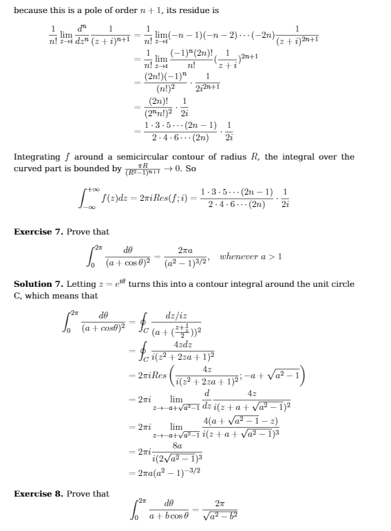 Stein Complex Analysis 复分析第三章答案 - 哔哩哔哩