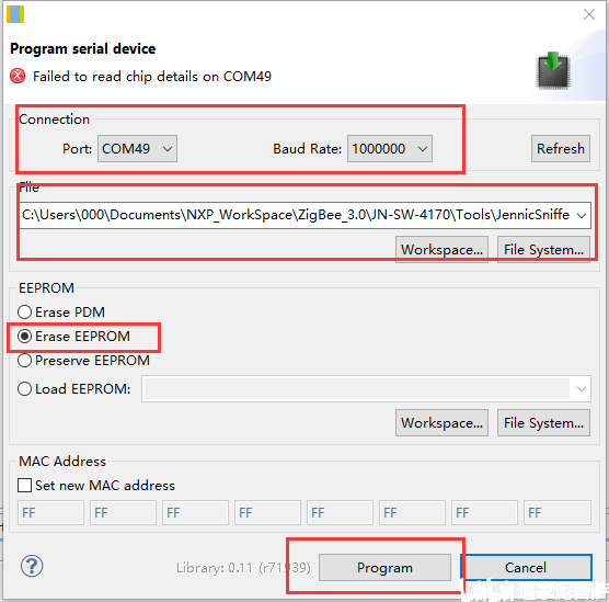 JN5169 ZigBee抓包 - 哔哩哔哩