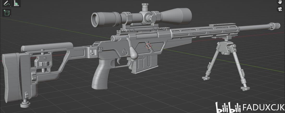 国产QBU202型8.6mm高精度狙击步枪 - 哔哩哔哩