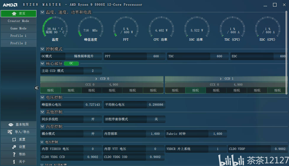 【茶言观色】L3该多快？我烦死了，AMD PBO参数测试报告 - 哔哩哔哩
