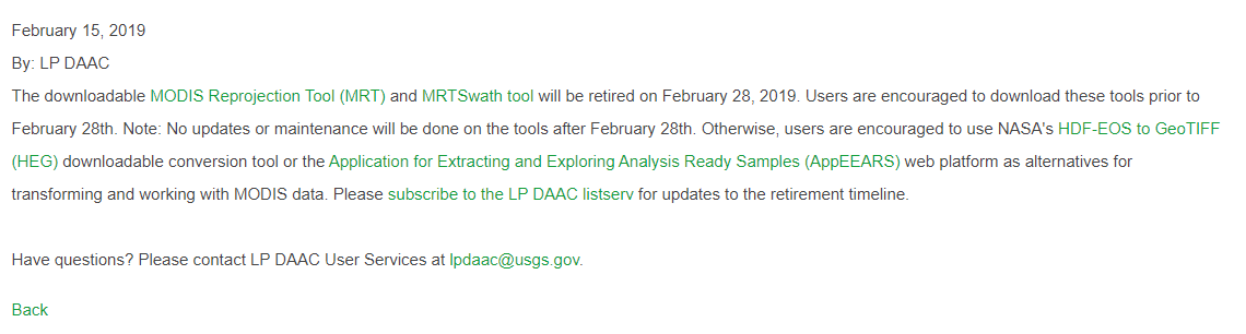 [MODIS数据处理#1]利用MRT工具预处理MODIS数据——以MOD16、MOD13为例 - 哔哩哔哩