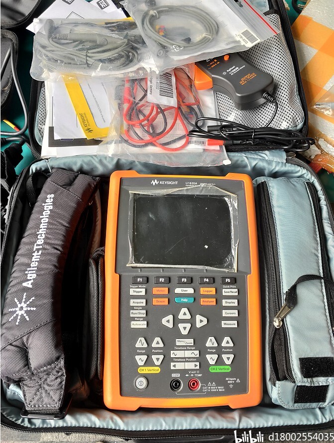 是德科技KEYSIGHT U1620A示波器 - 哔哩哔哩