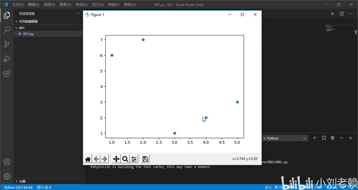 安装numpy、scipy、matplotlib 哔哩哔哩