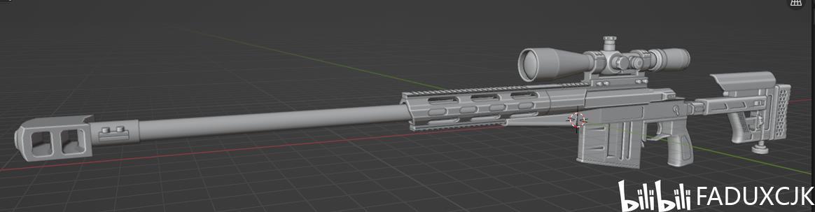 国产QBU201型12.7mm高精度狙击步枪 - 哔哩哔哩