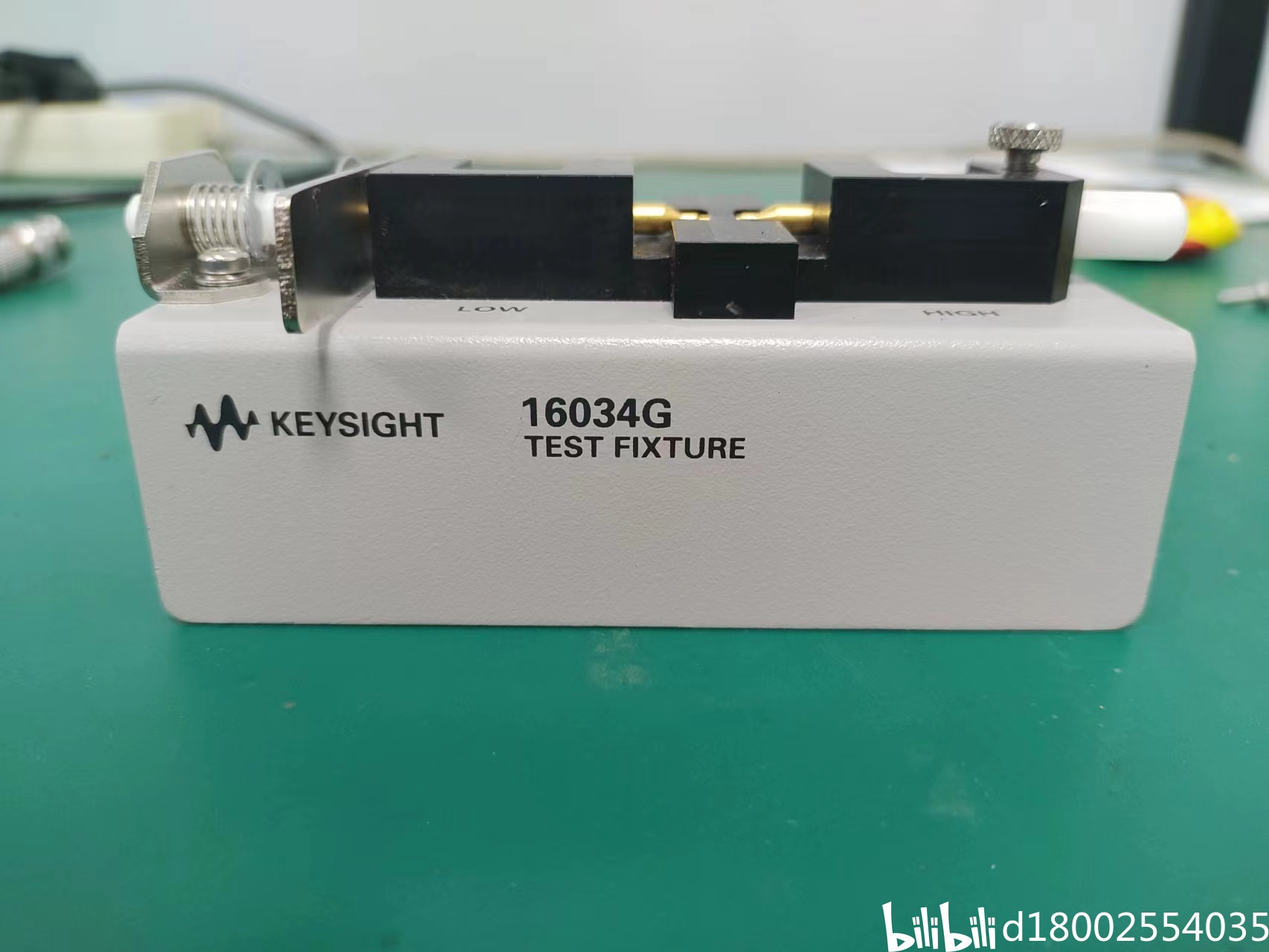 是德科技KEYSIGHT 16034G测试夹具 - 哔哩哔哩