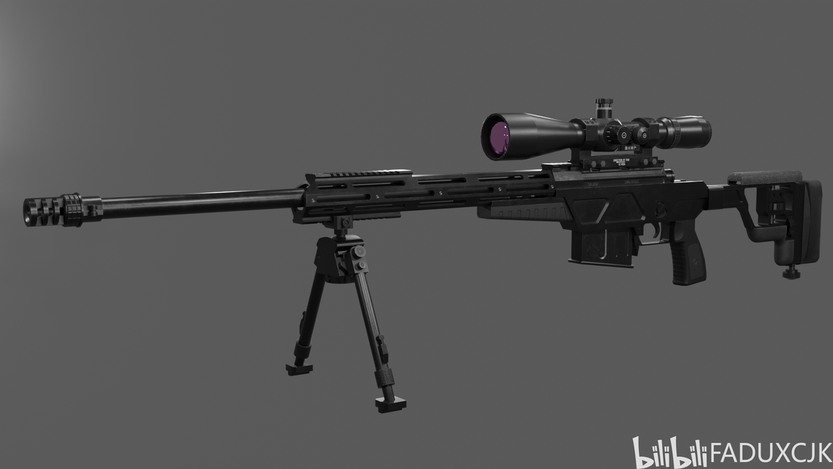 国产QBU202型8.6mm高精度狙击步枪 - 哔哩哔哩