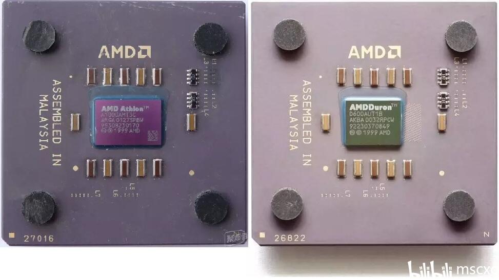 趣聊AMD K7架构处理器（一）天地篇：迭代进化 - 哔哩哔哩