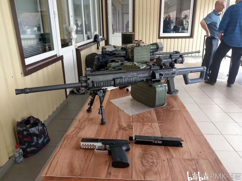 俄罗斯OTs-124/128(6.7*51毫米和7.62*51毫米)通用机枪 - 哔哩哔哩