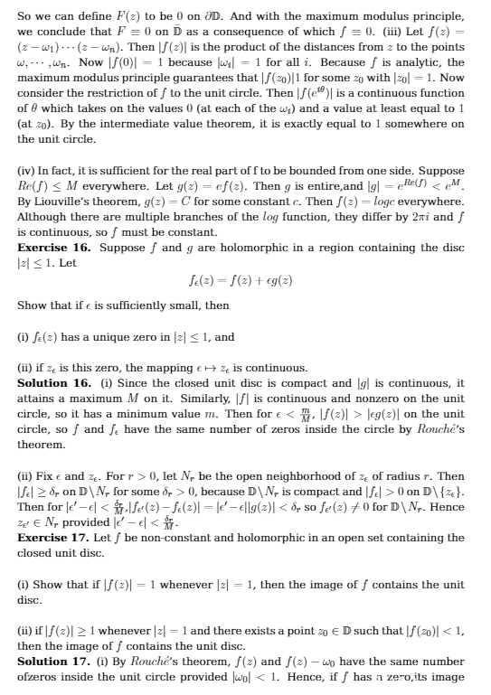 Stein Complex Analysis 复分析第三章答案 - 哔哩哔哩