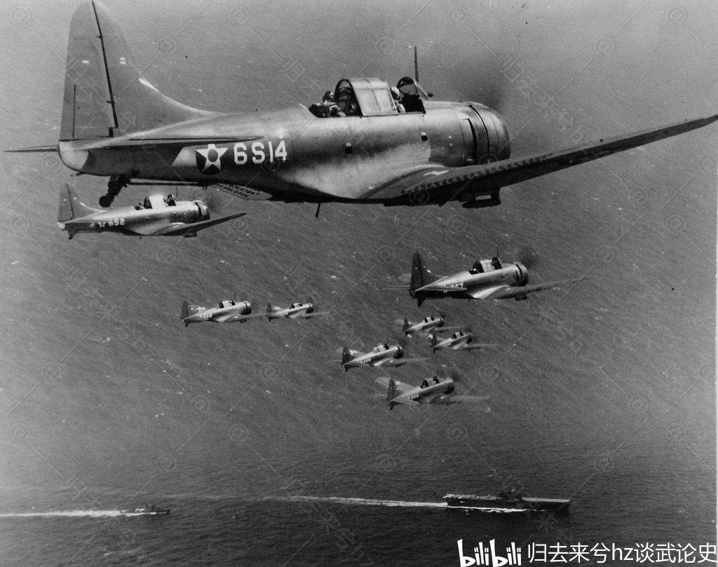 历史名舰——永远的大E，美国CV-6企业号航空母舰 - 哔哩哔哩