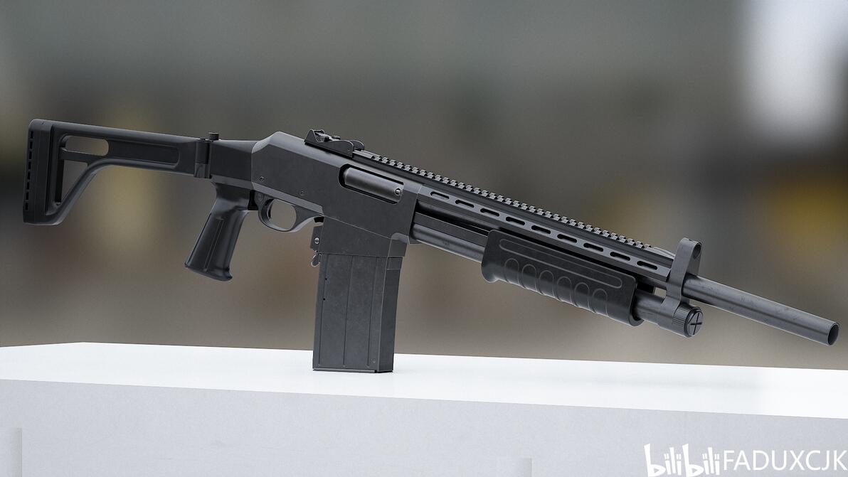 国产雄鹰YJ12-3(BL-18/12J)型战术霰弹枪 - 哔哩哔哩